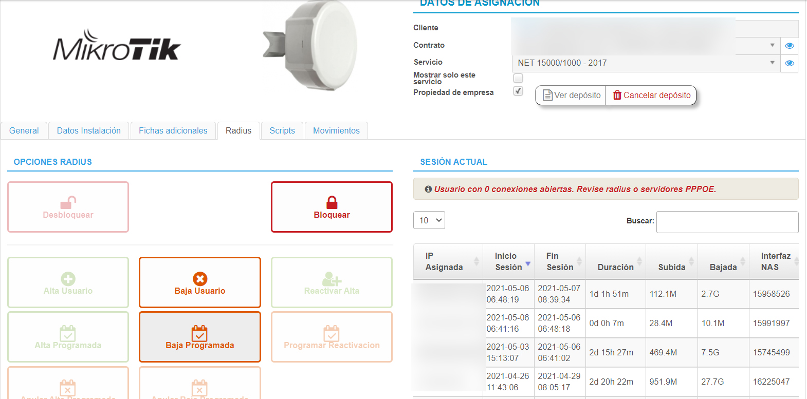 Servicios Adicionales - ISPGestión